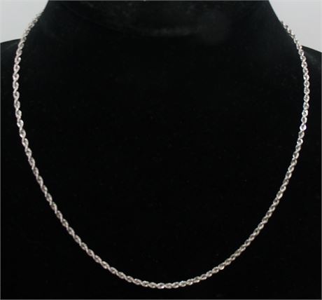Rust Belt Revival Online Auctions - 14K Gold necklace 18" Michael Anthony