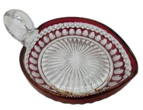 Rust Belt Revival Online Auctions - Vtg Glass Ruby Red & Clear ...