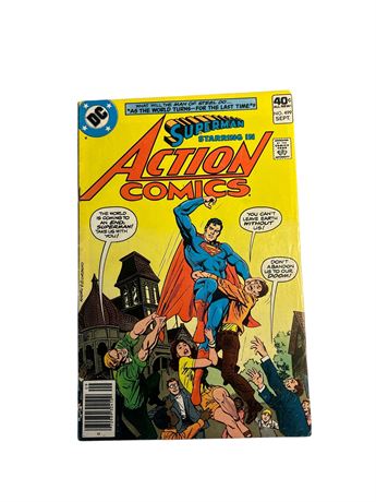 Rust Belt Revival Online Auctions - DC Comics "SUPERMAN" #499 1979 Comic
