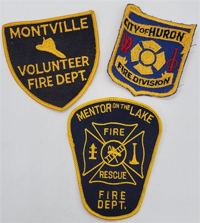 Rust Belt Revival Online Auctions - Vintage Ohio Fire Dept Patch #6 ...