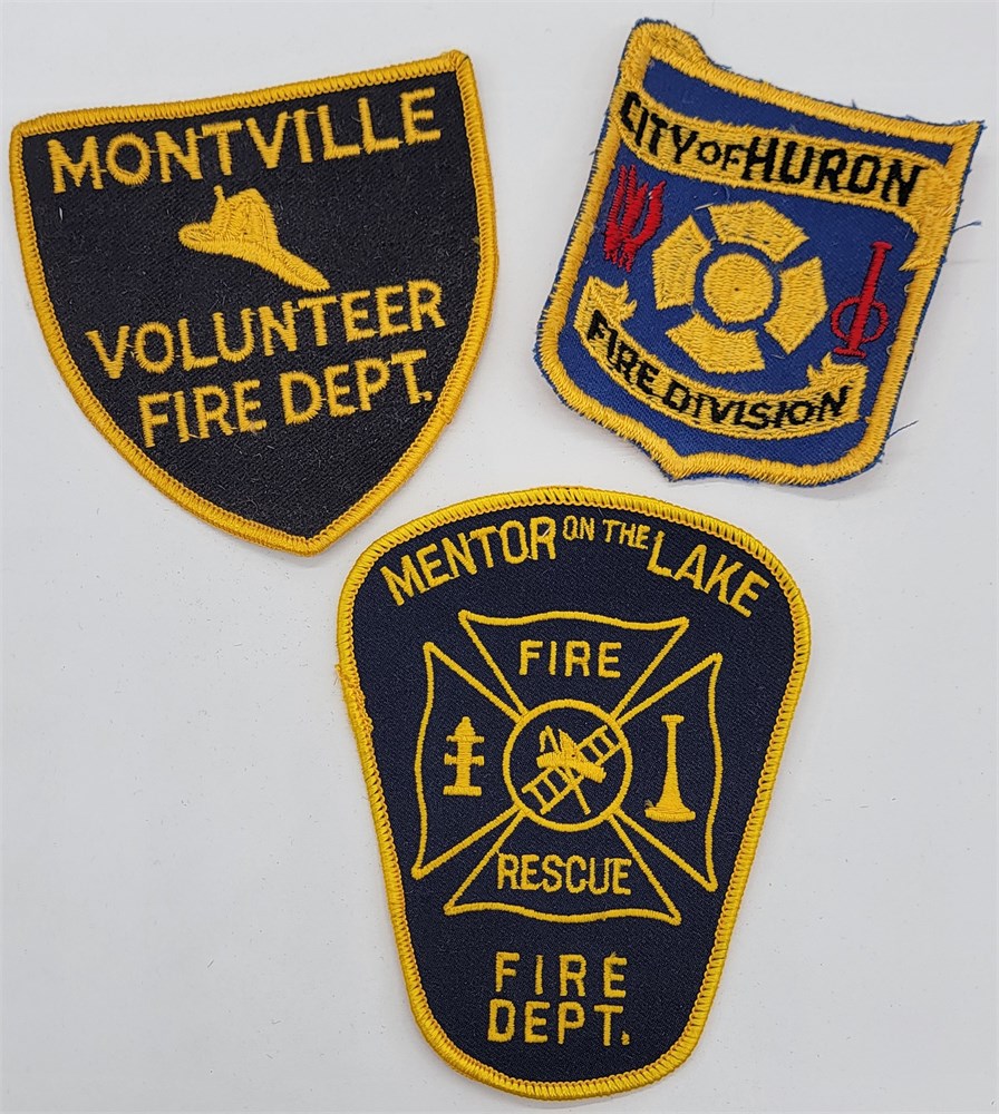 Rust Belt Revival Online Auctions - Vintage Ohio Fire Dept Patch #6 ...