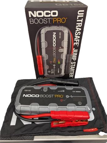 Rust Belt Revival Online Auctions - NOCO Boost Pro GB150 Jump Starter