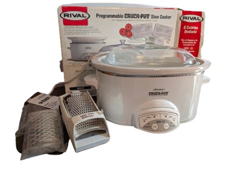 Rust Belt Revival Online Auctions - Crock Pot and Gizmo Grater