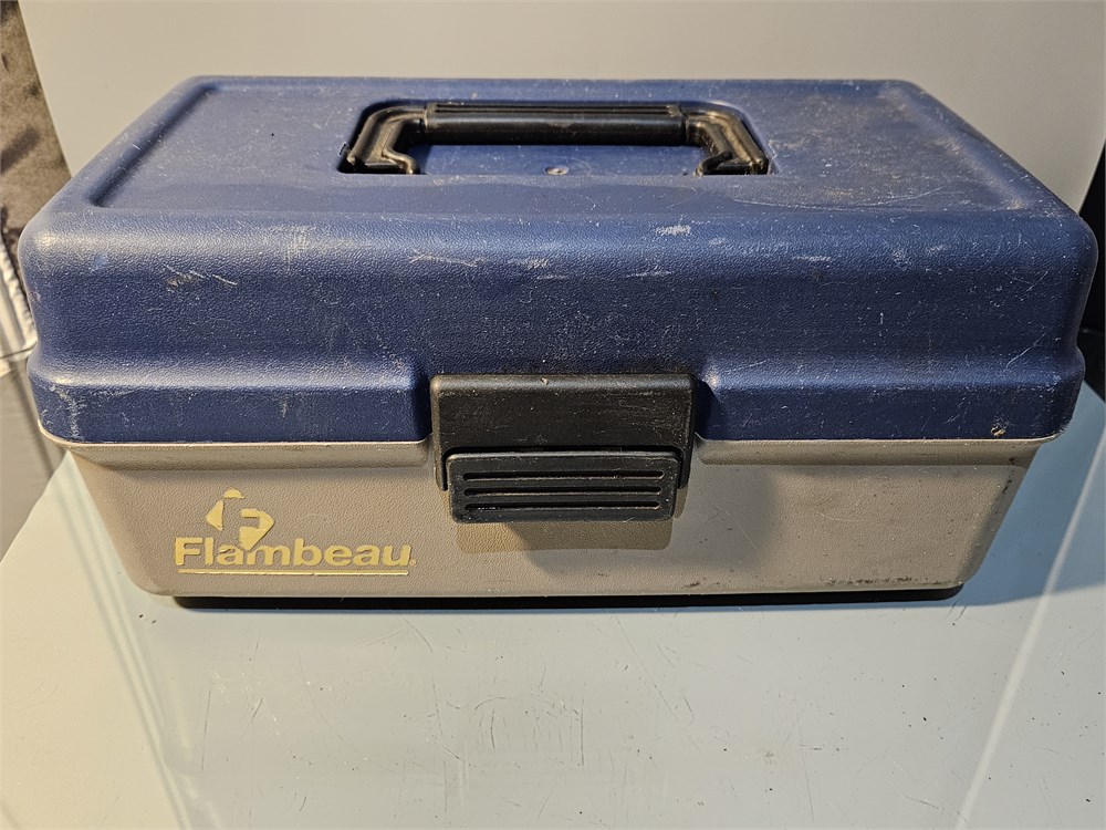 Rust Belt Revival Online Auctions - Flambeau Fishing Tackle Box