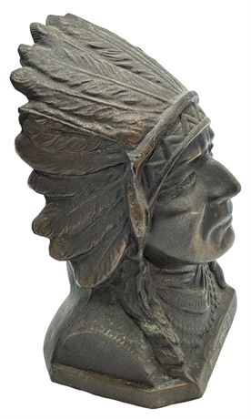 Rust Belt Revival Online Auctions - Indian Chief Native American Indian ...