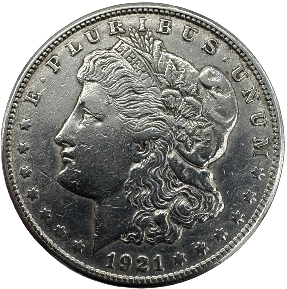 Rust Belt Revival Online Auctions - 1921 S US Morgan Silver One Dollar Coin
