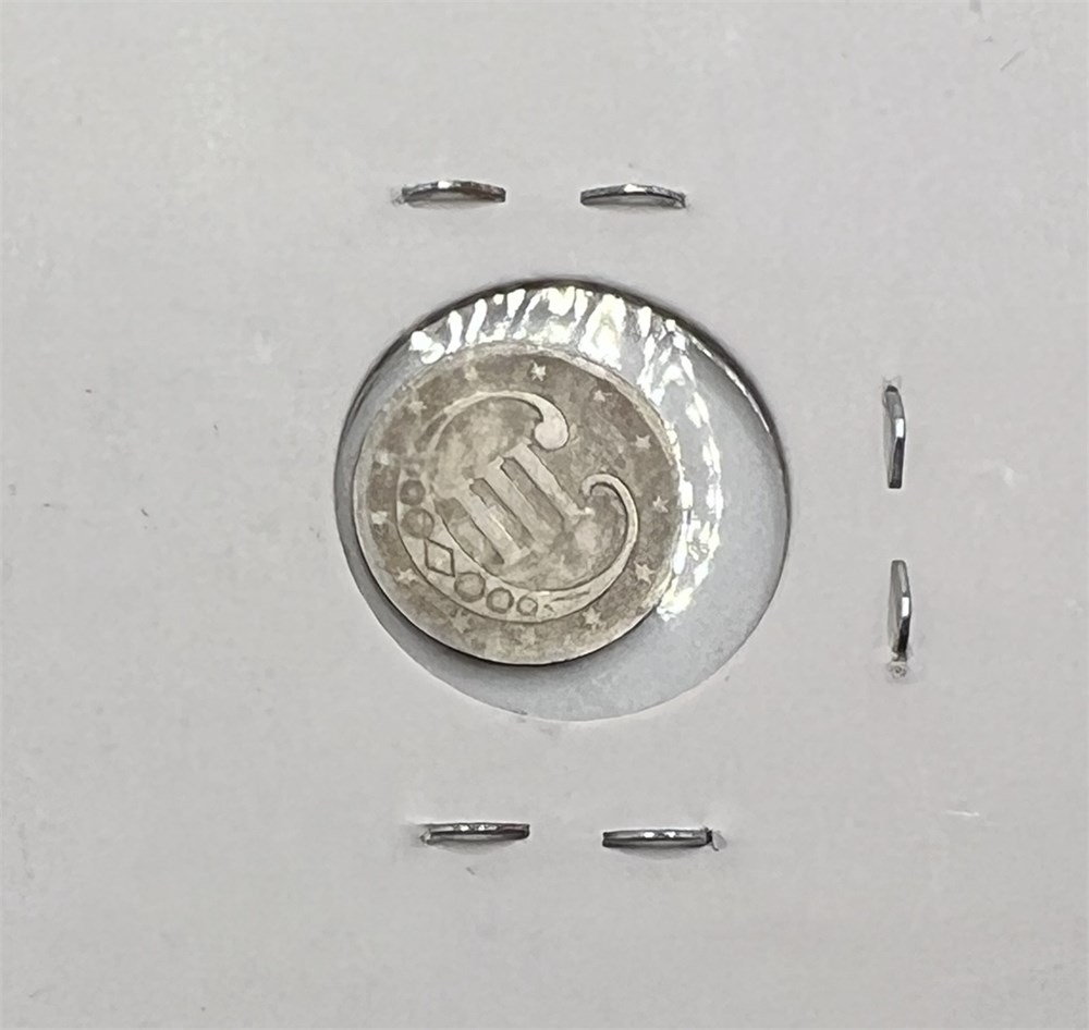 Rust Belt Revival Online Auctions - Rare 3 Cent Silver Coin