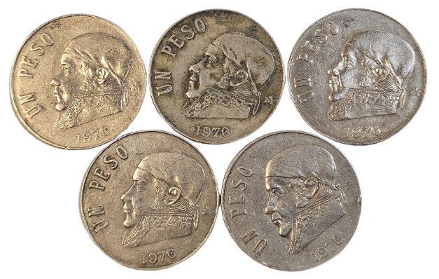 Rust Belt Revival Online Auctions - 1976 Mexico 1 Peso Coins