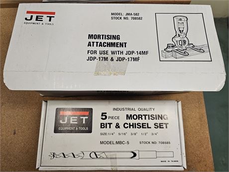 Rust Belt Revival Online Auctions - JET Mortising Attachment \ 5pc ...