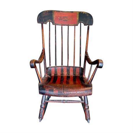 Rust Belt Revival Online Auctions - Antique Boston Style Stenciled ...