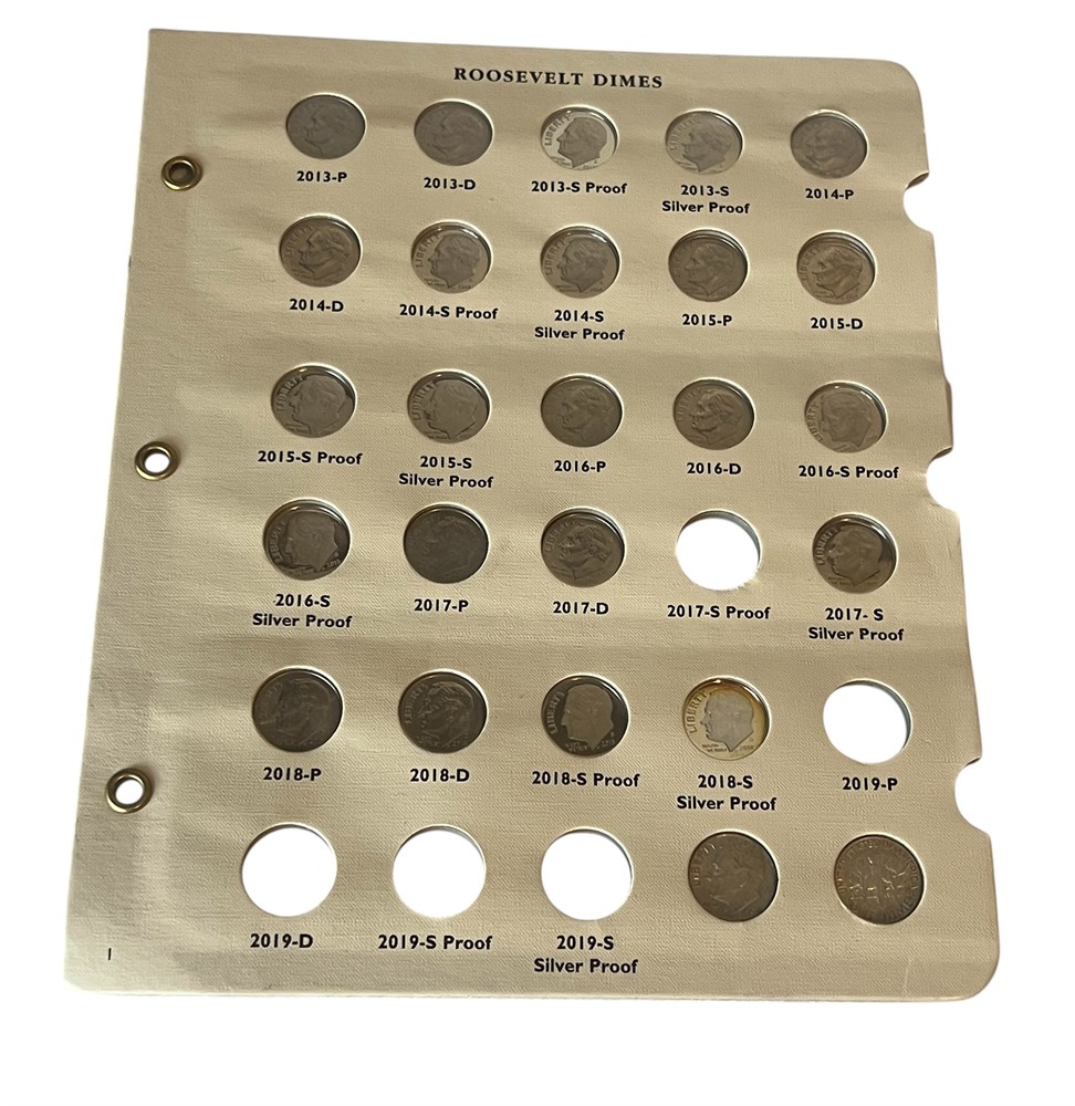 Rust Belt Revival Online Auctions - Silver 2013-2019 Roosevelt Dimes ...