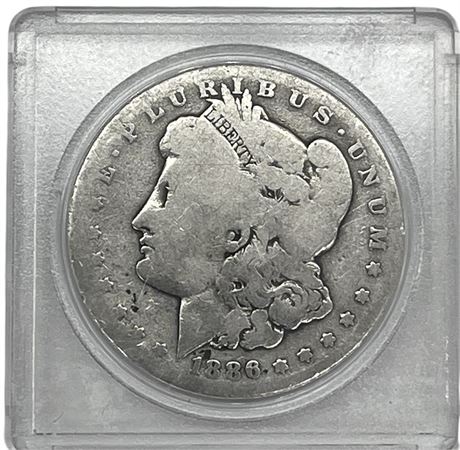 Rust Belt Revival Online Auctions - 1886 O US Morgan Silver Dollar Coin