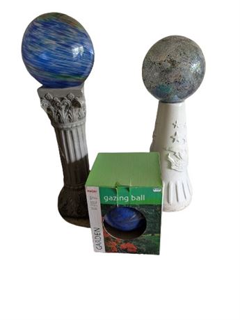 Rust Belt Revival Online Auctions - Gazing Balls and Stands