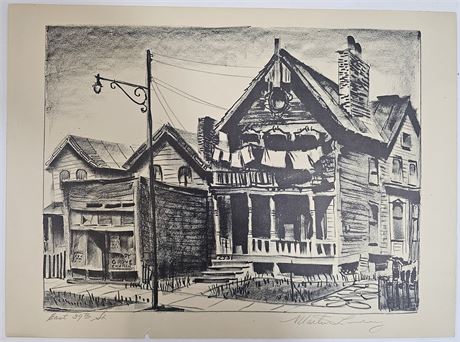 Rust Belt Revival Online Auctions - Martin Linsey (1915-2010) "East ...