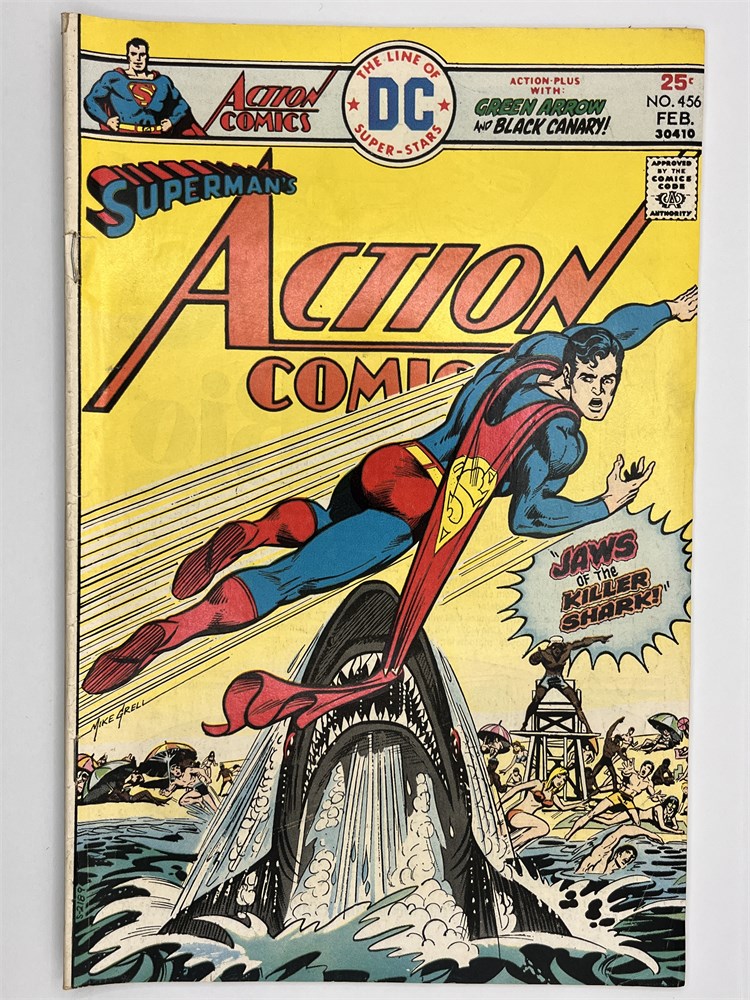 Rust Belt Revival Online Auctions - Superman's Action Comics #456 Comic ...