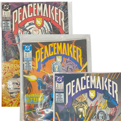 Rust Belt Revival Online Auctions - DC Peacemaker Mini-Series (1988) Issues o. 1, 2, & 3