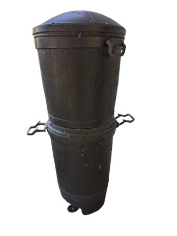 Rust Belt Revival Online Auctions - Pair of Trash Cans
