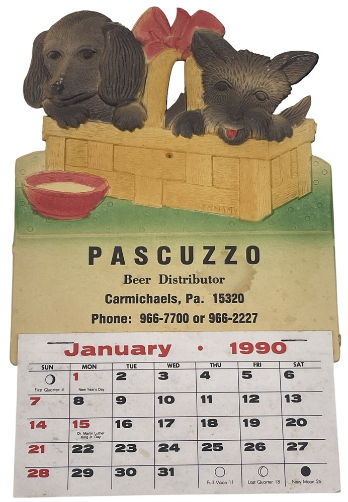 Rust Belt Revival Online Auctions - Vintage Di-Cut “Isidoro Pascuzzo ...