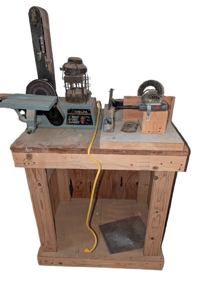Rust Belt Revival Online Auctions - Delta Belt Sander, Drill/Grinder ...