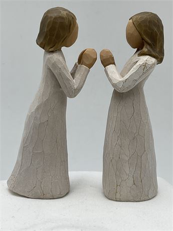 Rust Belt Revival Online Auctions - Willow Tree “ Sisters by Heart”