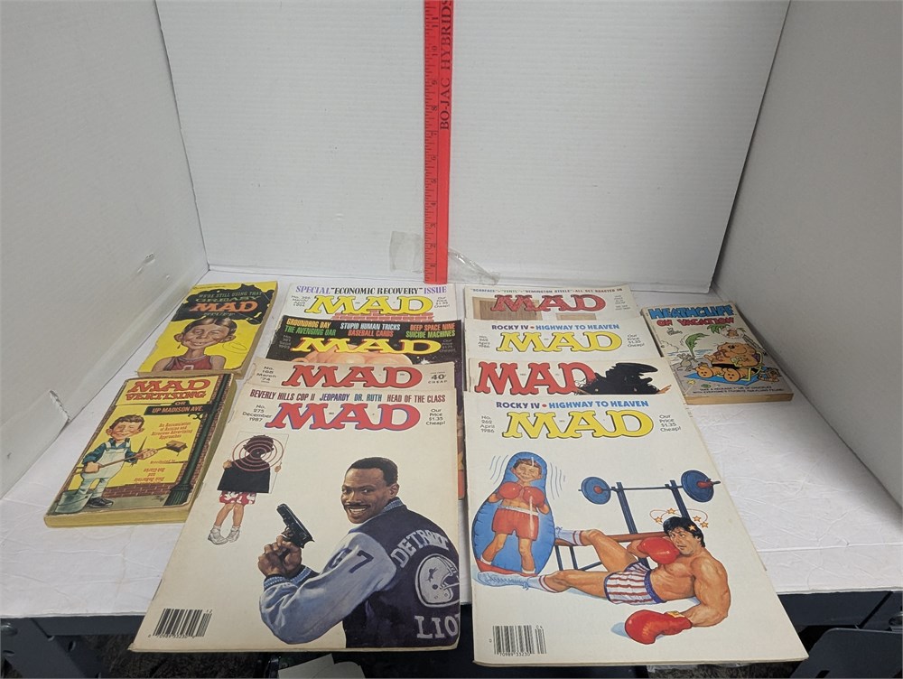 Rust Belt Revival Online Auctions - Mad Magazines And Mad Books
