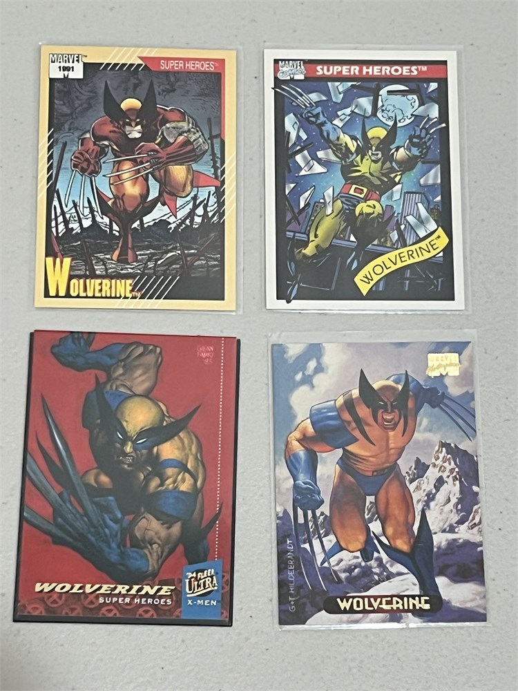 Rust Belt Revival Online Auctions - Lot of rare wolverine cards