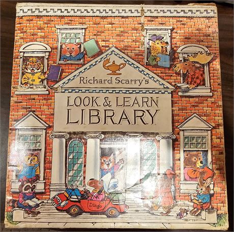 Rust Belt Revival Online Auctions - Richard Scarry's Look & Learn Library