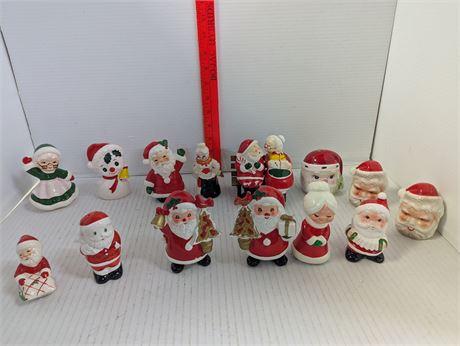 Rust Belt Revival Online Auctions - Vintage Christmas Salt & Pepper ...