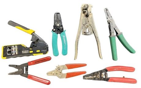 Rust Belt Revival Online Auctions - Assorted Wire Strippers, Cutters ...
