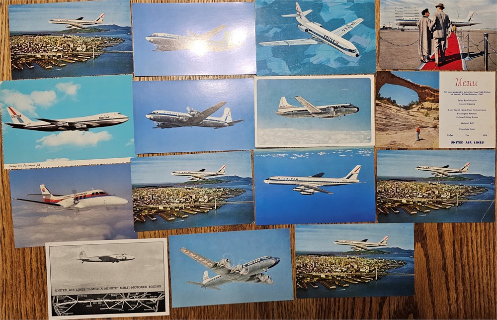 Rust Belt Revival Online Auctions - Airplane Postcards