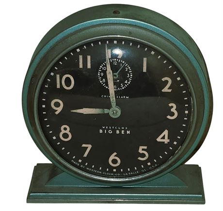Rust Belt Revival Online Auctions - Westclox Big Ben Chime Alarm Clock