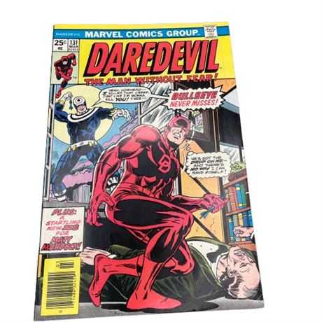 Rust Belt Revival Online Auctions - 1976 Daredevil Issue 131 First ...