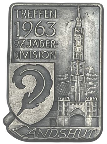 Rust Belt Revival Online Auctions - East German Jager Rank Division Badge