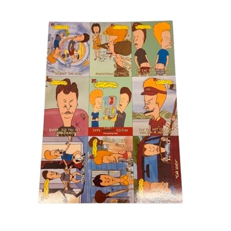 Rust Belt Revival Online Auctions - Set Of Five Beavis & Butthead Promo ...