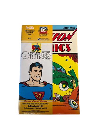 Rust Belt Revival Online Auctions - SUPERMAN 1930'S FIRST DAY ISSUANCE ...