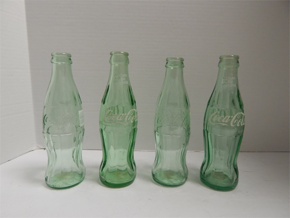 Rust Belt Revival Online Auctions - 4 Collectible Coke Bottles
