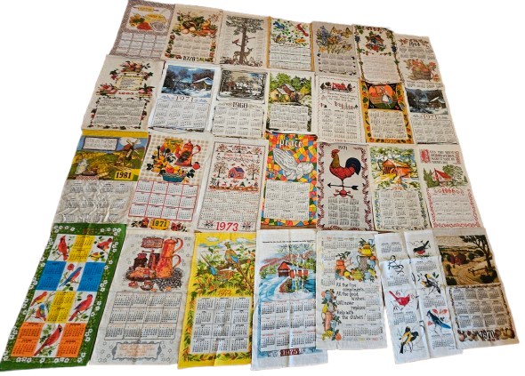 Rust Belt Revival Online Auctions - Vintage Cloth Calendars