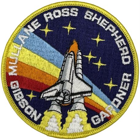 Rust Belt Revival Online Auctions - Vintage NASA Space Shuttle Atlantis STS-27 Patch