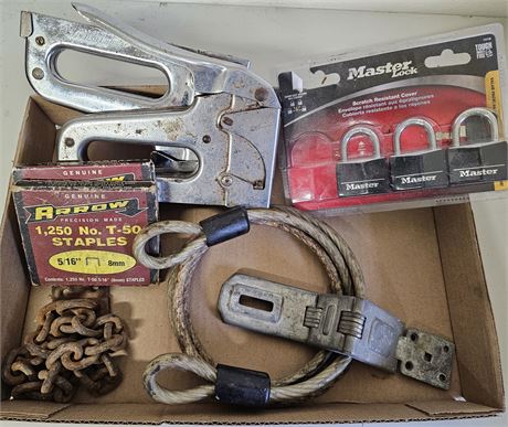 Rust Belt Revival Online Auctions - Staplers, Staples, Locking Cable ...