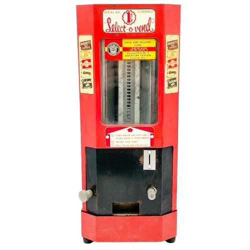 Rust Belt Revival Online Auctions - Select-O-Vend 1 Cent Vending ...