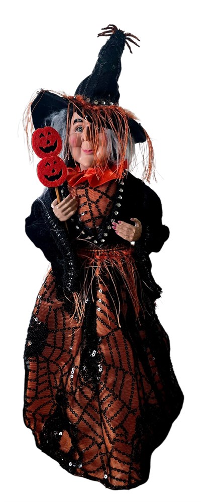 Rust Belt Revival Online Auctions - Tall Halloween Witch figure
