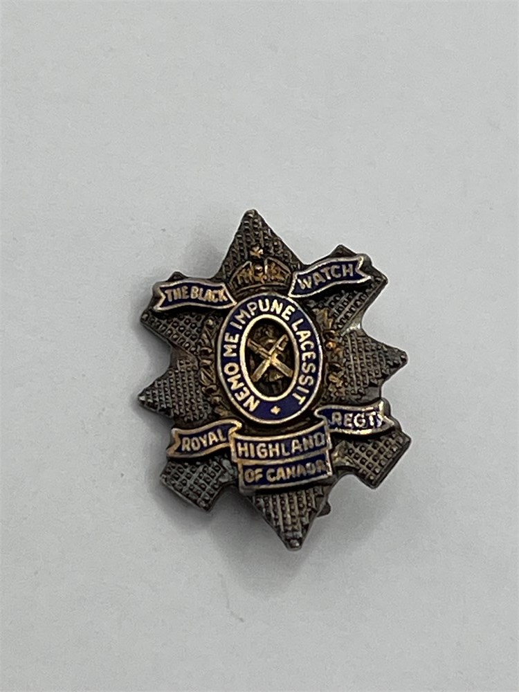 Rust Belt Revival Online Auctions - Silver WW2 Canadian Army Black ...