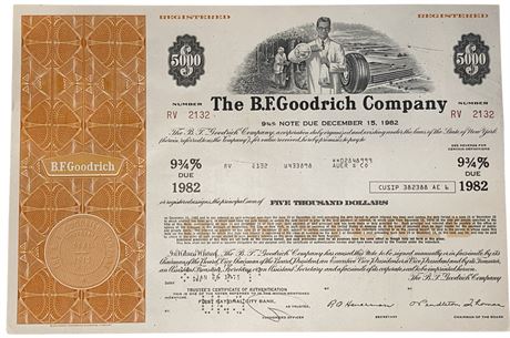 Rust Belt Revival Online Auctions - Vintage The B.F. Goodrich Company ...