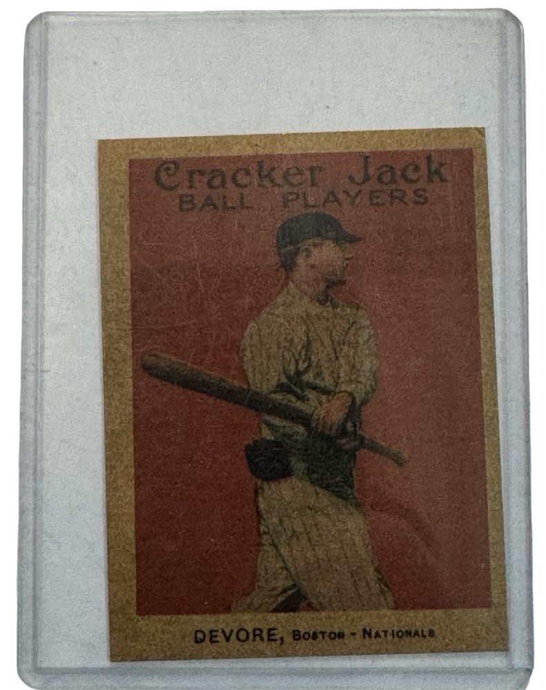 Rust Belt Revival Online Auctions - 1915 - Josh Devore - Braves ...