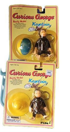 Rust Belt Revival Online Auctions - Curious George Keychains