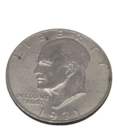 Rust Belt Revival Online Auctions - 1971 Eisenhower Dollar Coin