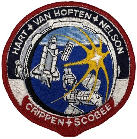 Rust Belt Revival Online Auctions - Vintage NASA Space Shuttle Challenger STS-41-C Patch
