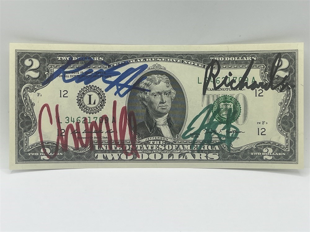 Rust Belt Revival Online Auctions - Autographed Pawn Stars Cast Signed ...