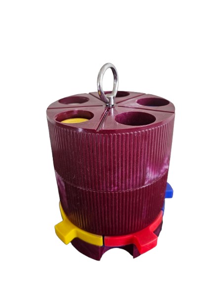 Rust Belt Revival Online Auctions - Vintage Poker Chip Caddy Dispenser