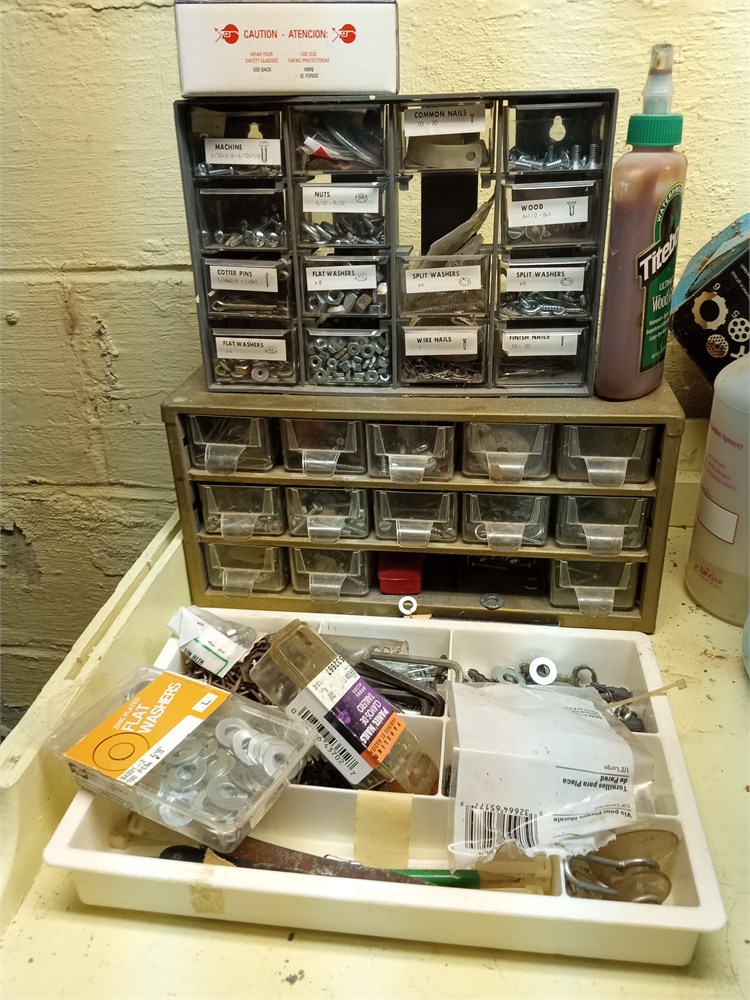 Rust Belt Revival Online Auctions - Screw caddy and more